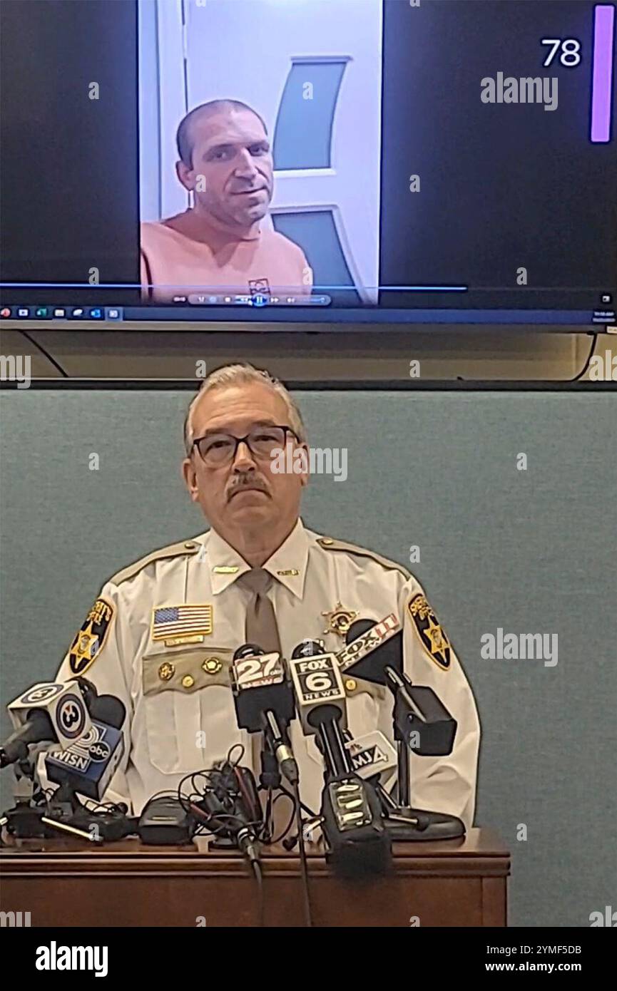 This still image provided by Green Lake County Sheriff's Office ...