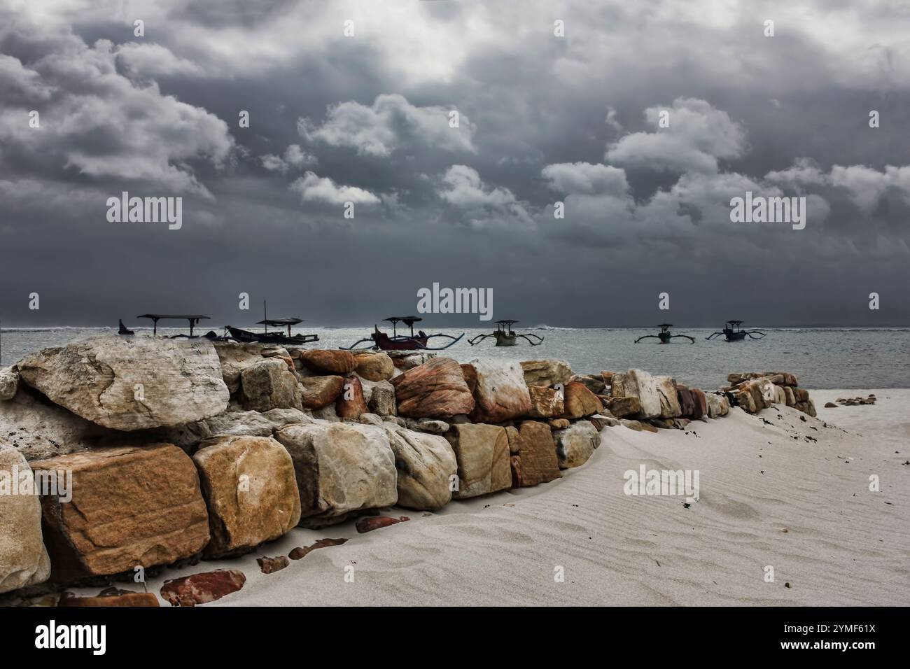 Stone wall on Camps bay beach Cape Town Stock Photo - Alamy
