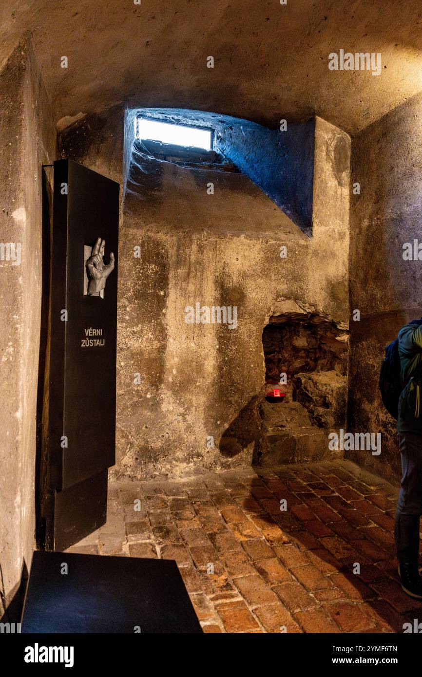 Interior of the Crypt, now memorial of Operation Anthropoid's martyrs ...