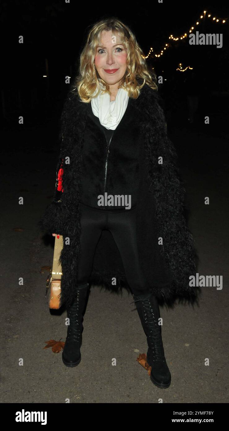 London, UK. 20th Nov, 2024. Basia Briggs at the Hyde Park Winter ...