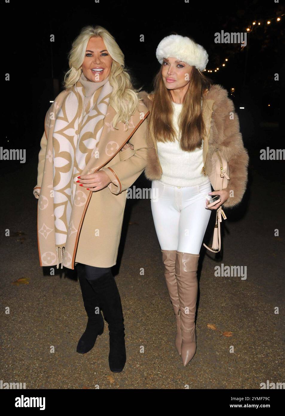London, UK. 20th Nov, 2024. Kate Caudwell and Lizzie Cundy at the Hyde ...