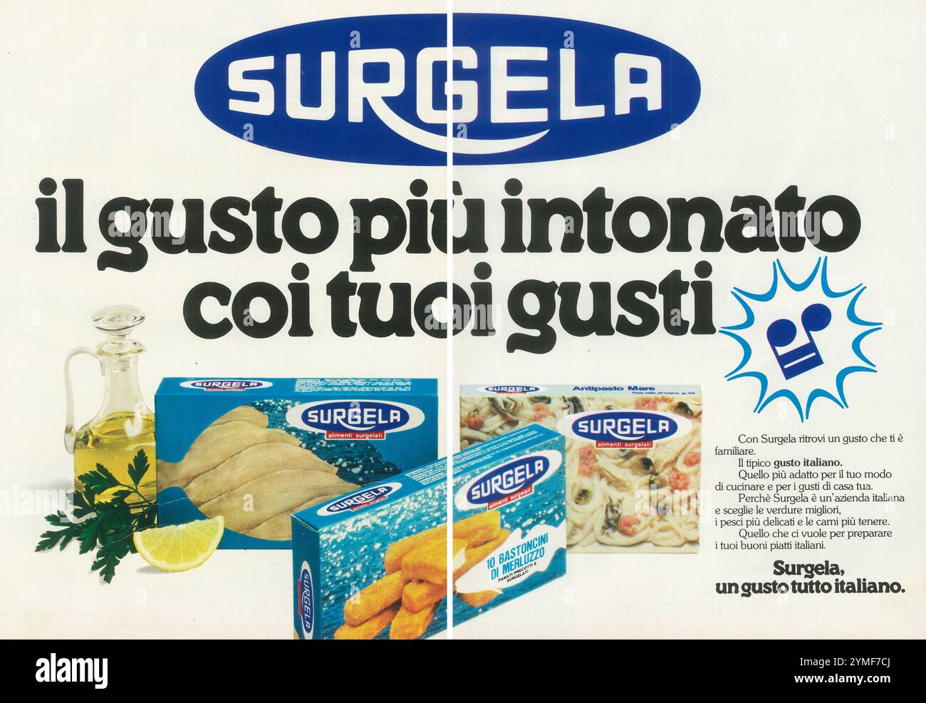 Vintage italian food adverts hi-res stock photography and images - Alamy