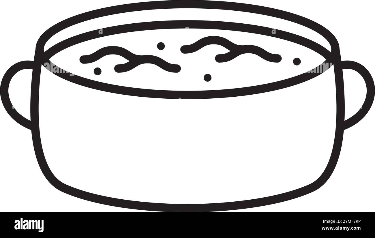 rice minimalist food coloring style Stock Vector Image & Art - Alamy