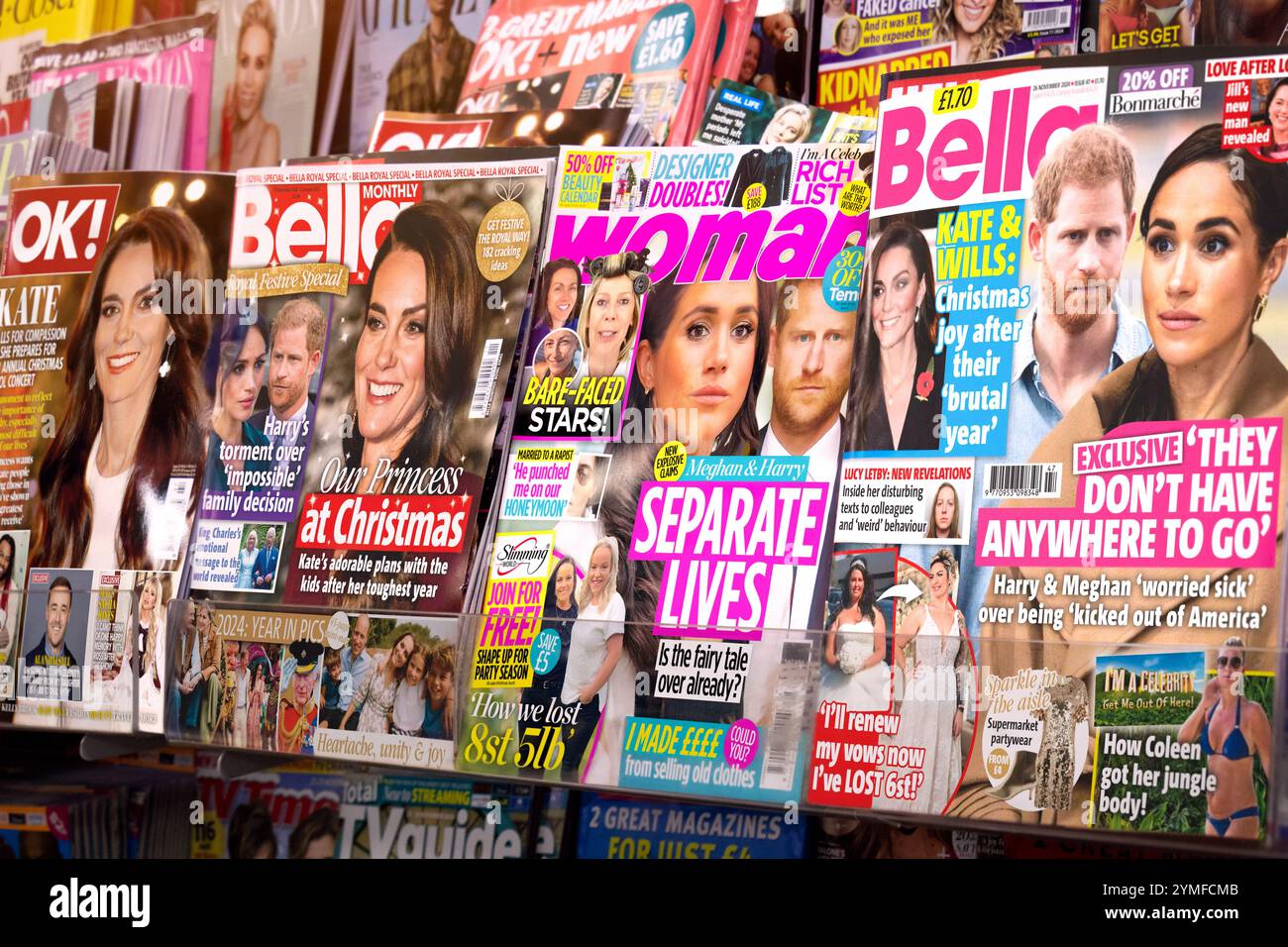 Meghan Markle and Kate Middleton - British royal family members Kate ...