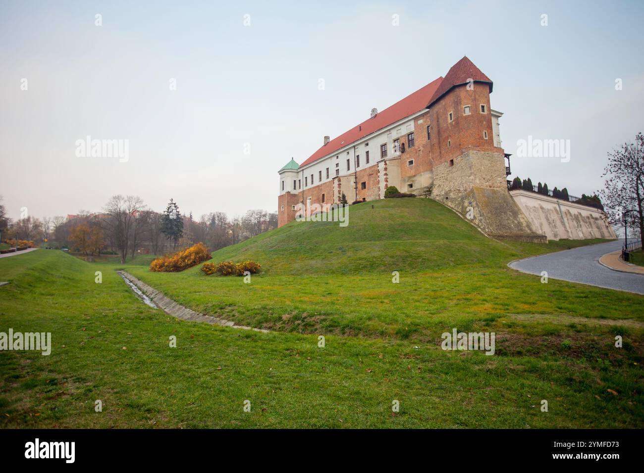 Royal castle in Sandomierz, Poland Stock Photo - Alamy