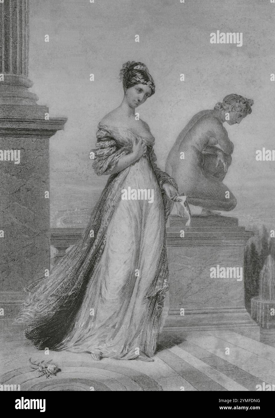 Pauline Bonaparte (Maria Paoletta Buonaparte) (1780-1825), also known ...