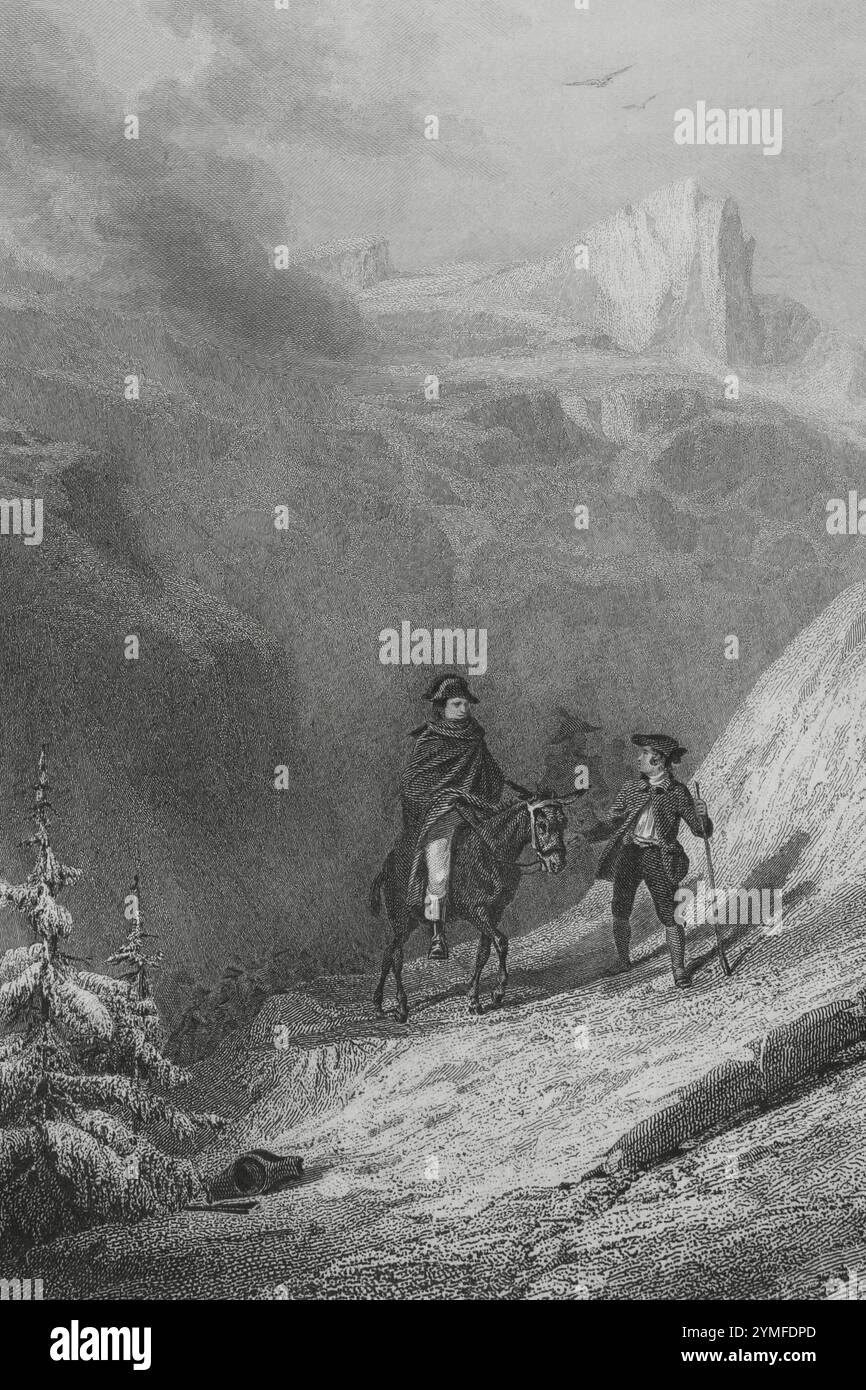 Napoleon Bonaparte (1769-1821). French military and political leader ...