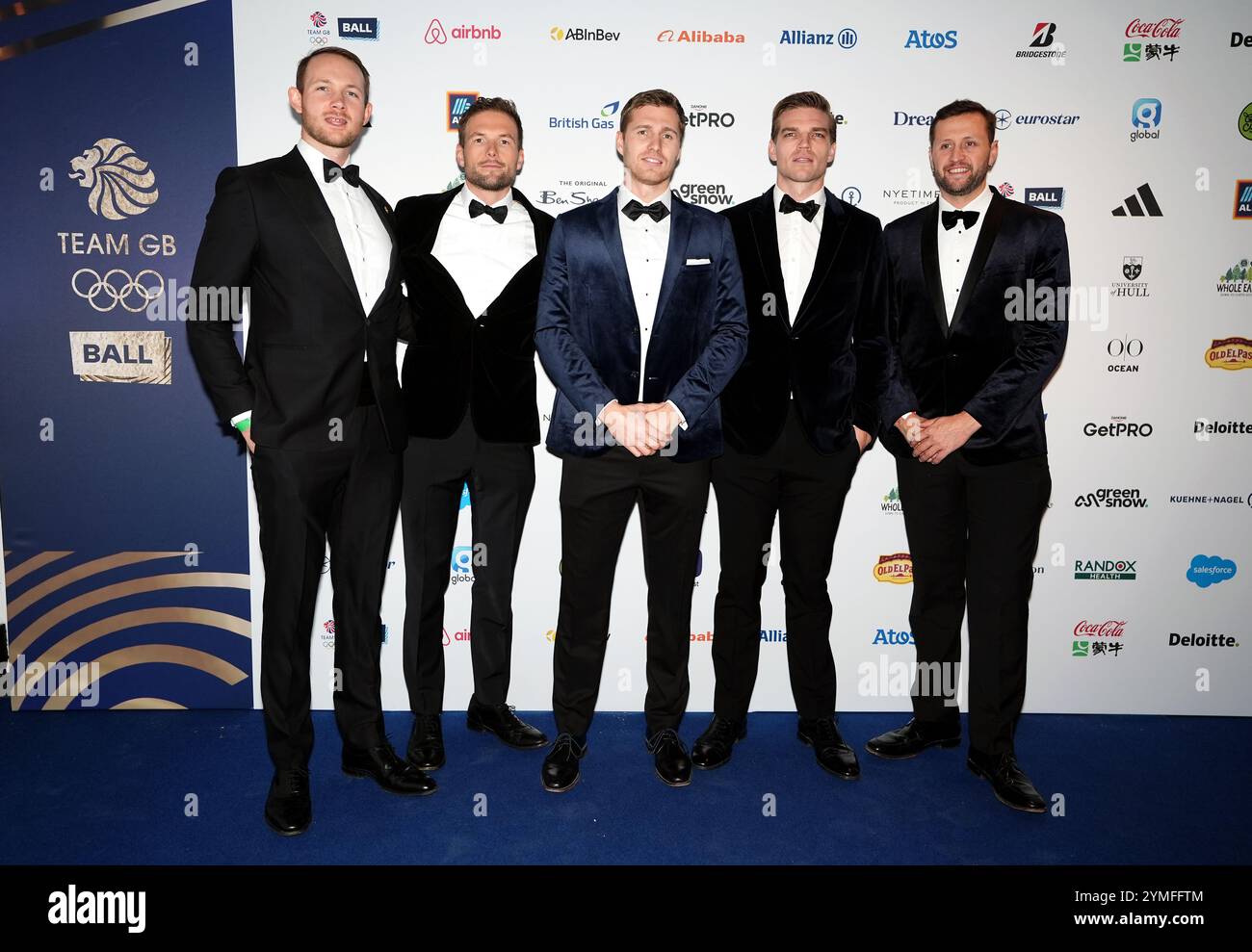 James Rudkin, Thomas Ford, Rory Gibbs, Thomas George and Jacob Dawson ...