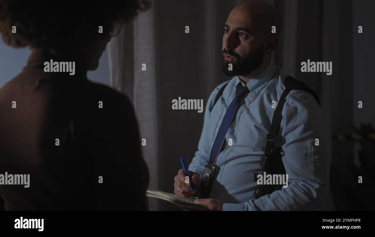 Interrogation room interview hi-res stock photography and images - Alamy