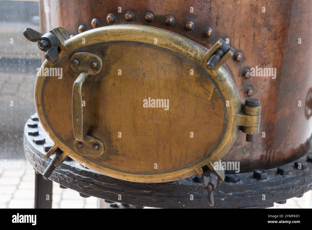 Close up distillation pipes in hi-res stock photography and images - Alamy