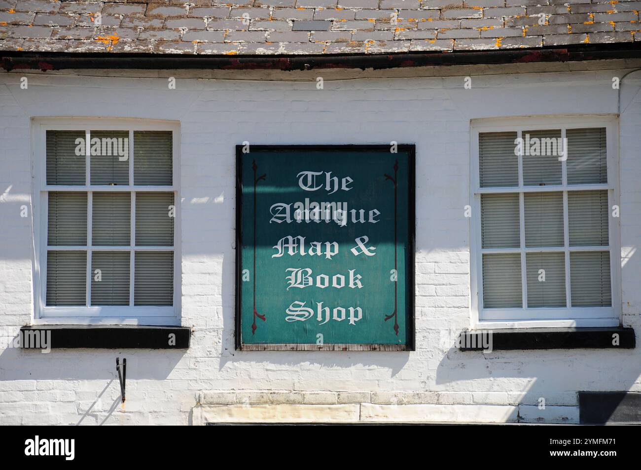 Antique, map and book shop in Puddletown village near Dorchester ...
