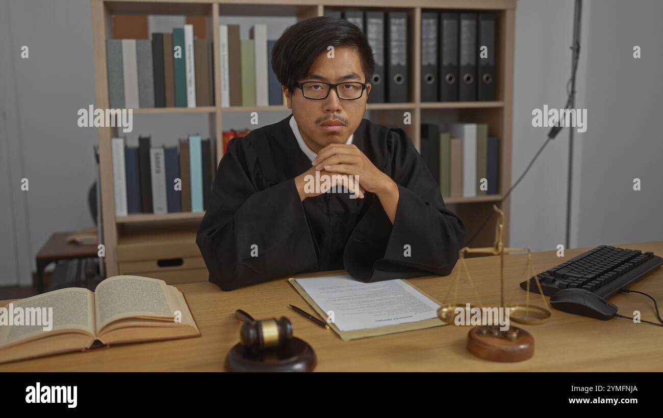 Gavel sits on desk hi-res stock photography and images - Alamy
