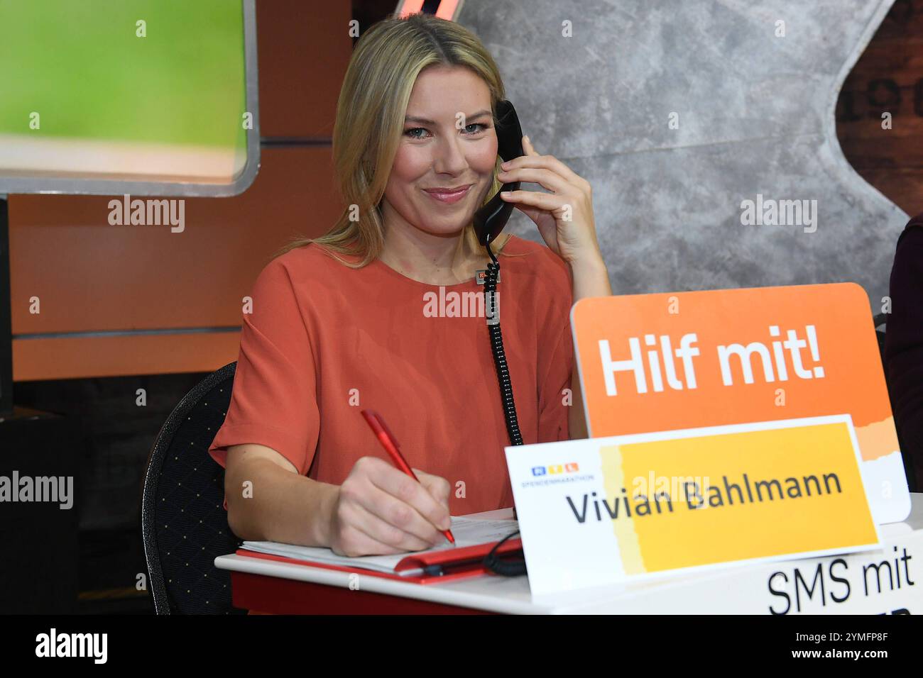 29. RTL-Spendenmarathon 2024 am 21.11.2024 im EMG Studio 8 in Hürth ...