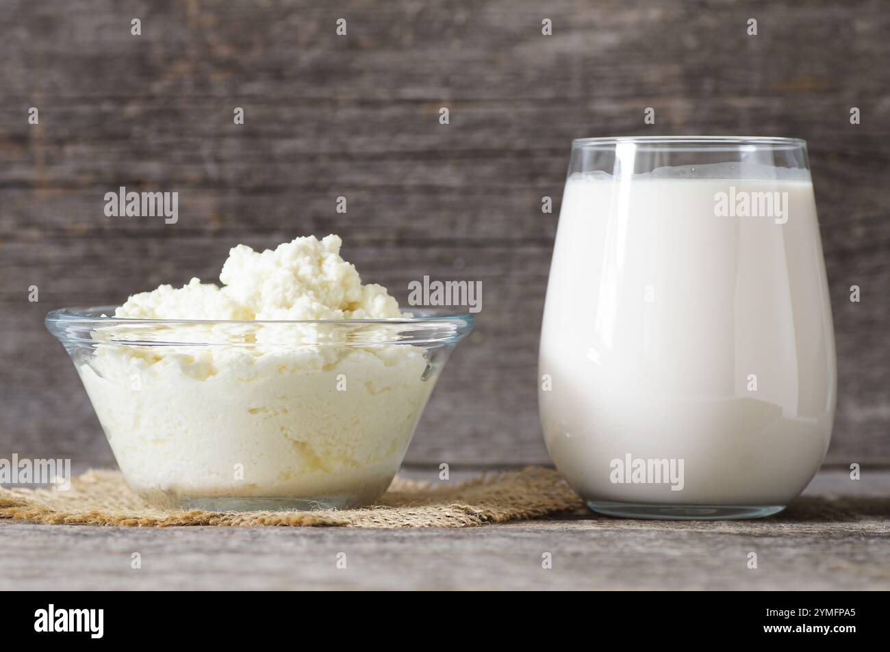 Organic Cow or buffalo colostrum, cooked and uncooked in glass bowl ...