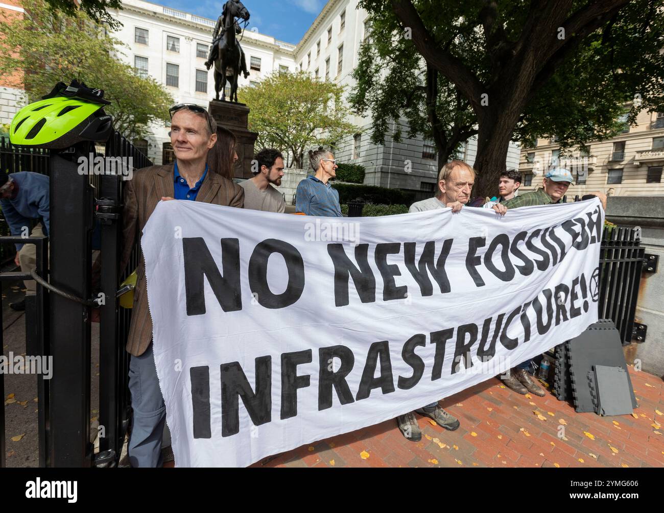 Sept. 24, 2024. Boston, MA. For a second day Extinction Rebellion ...