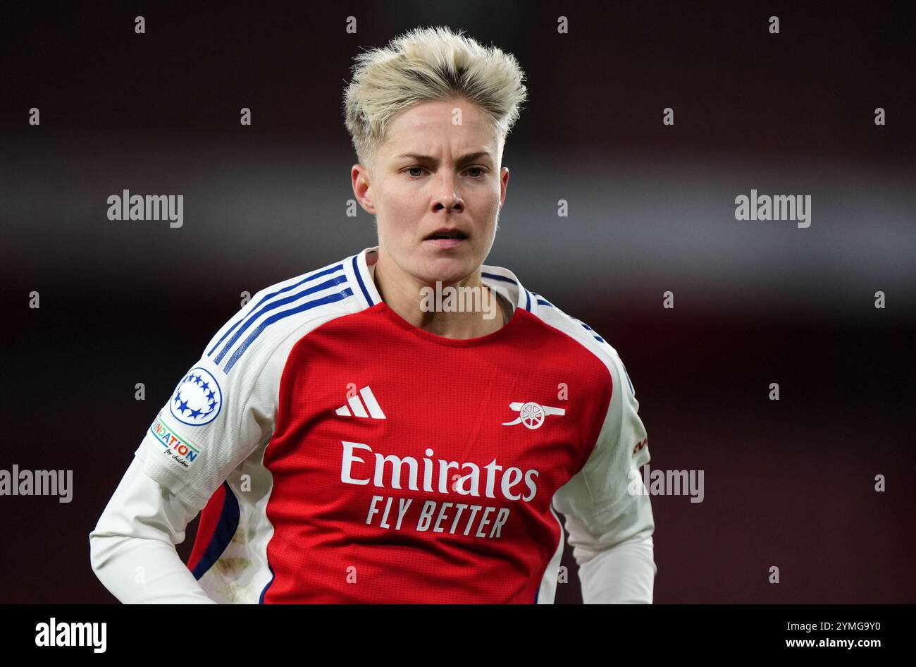 Arsenal's Lina Hurtig during the UEFA Women's Champions League match at ...