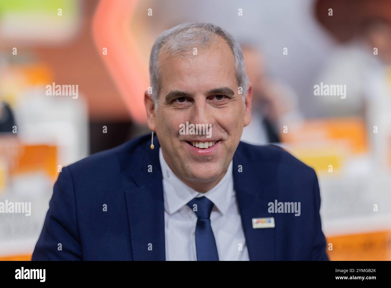 21 November 2024, North Rhine-Westphalia, Hürth: Stephan Schmitter, CEO RTL, takes part in the ...