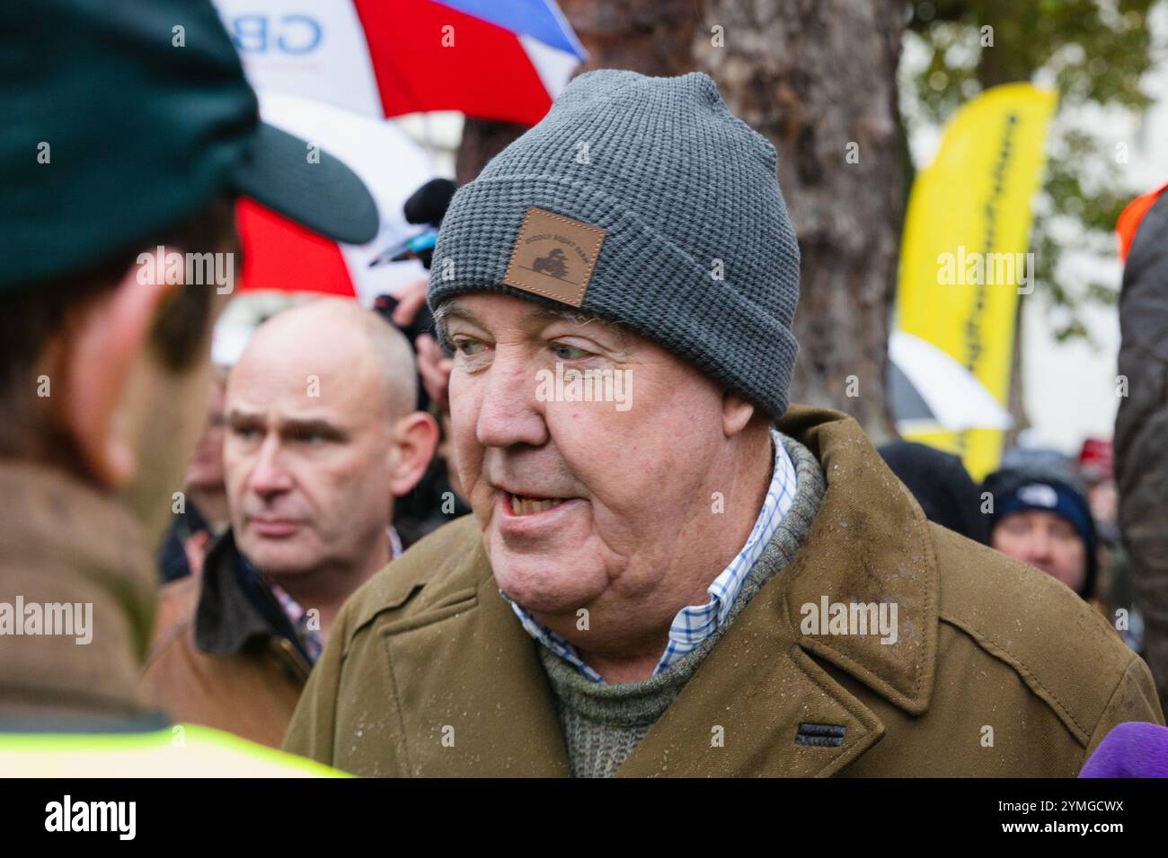 Jeremy Clarkson at Farmers protest against the change in Labour's ...