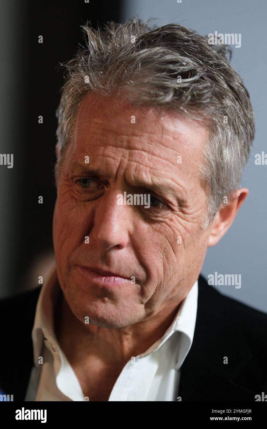 British actor Hugh Grant attends the photocall for the premiere of the ...