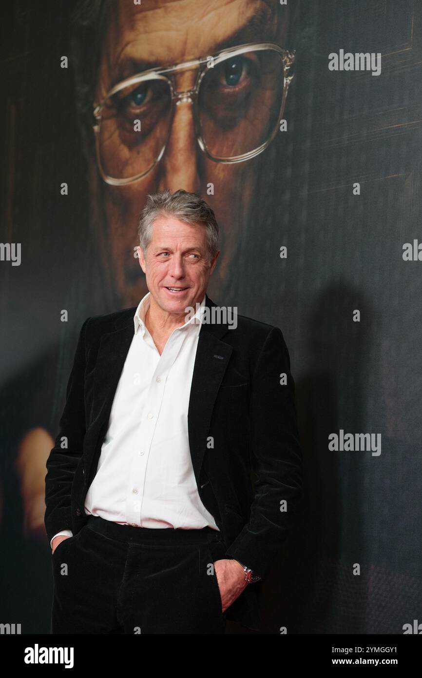 British actor Hugh Grant attends the photocall for the premiere of the ...