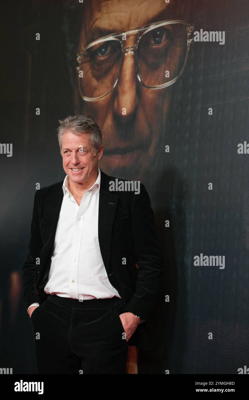 British actor Hugh Grant attends the photocall for the premiere of the ...