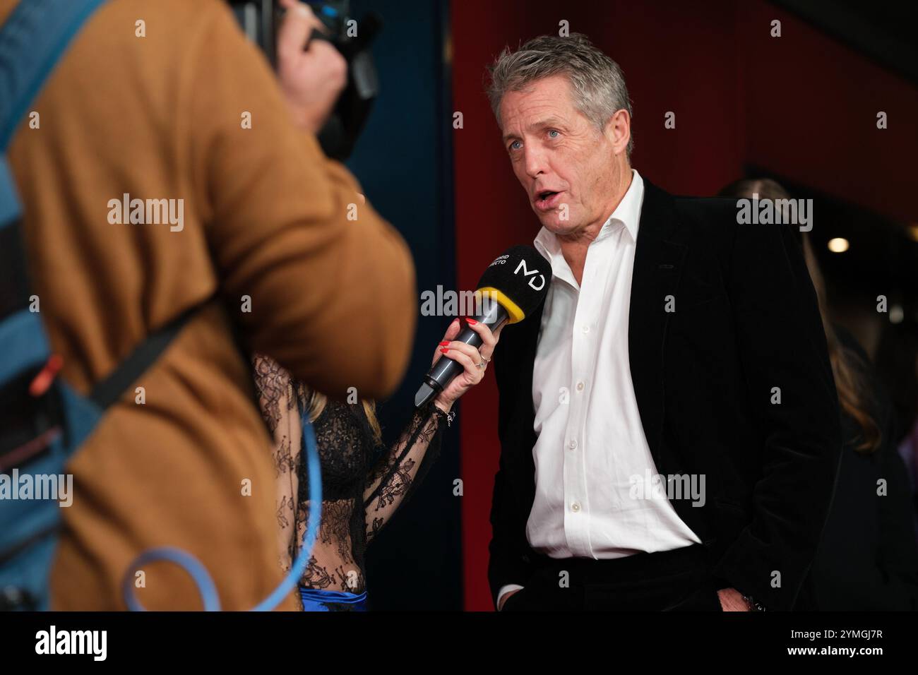British actor Hugh Grant attends the photocall for the premiere of the ...