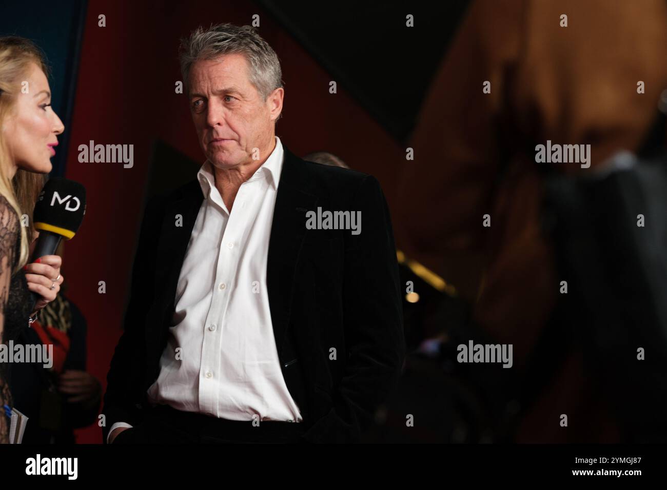 British actor Hugh Grant attends the photocall for the premiere of the ...
