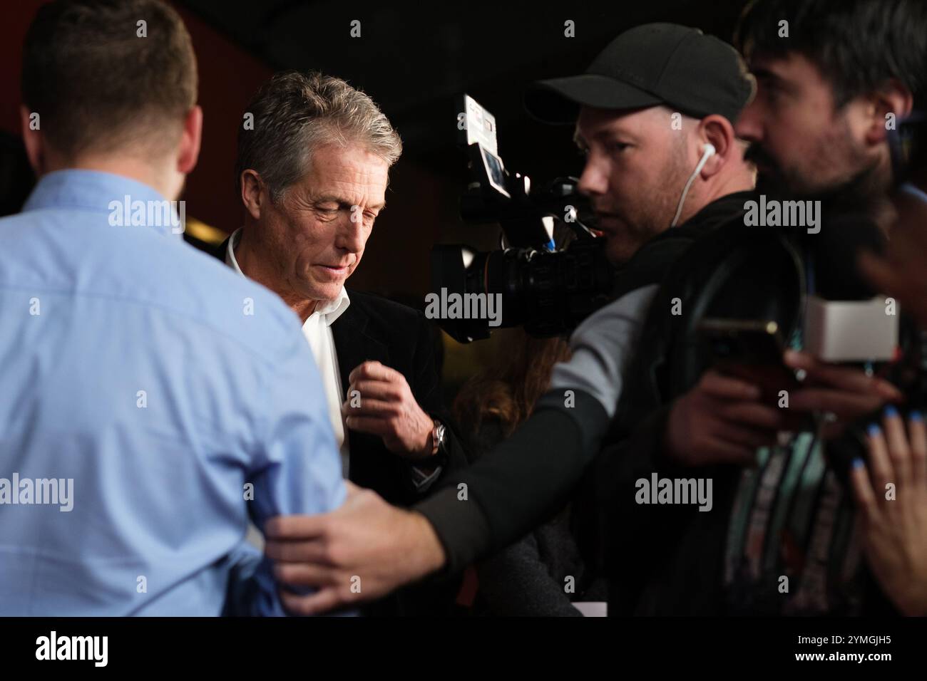 British actor Hugh Grant attends the photocall for the premiere of the ...