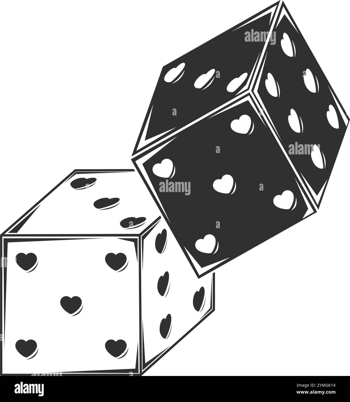 dice vintage aesthetic Stock Vector Image & Art - Alamy