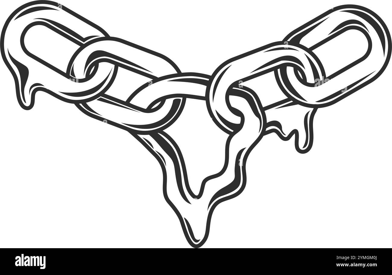 Aesthetic chain Black and White Stock Photos & Images - Alamy