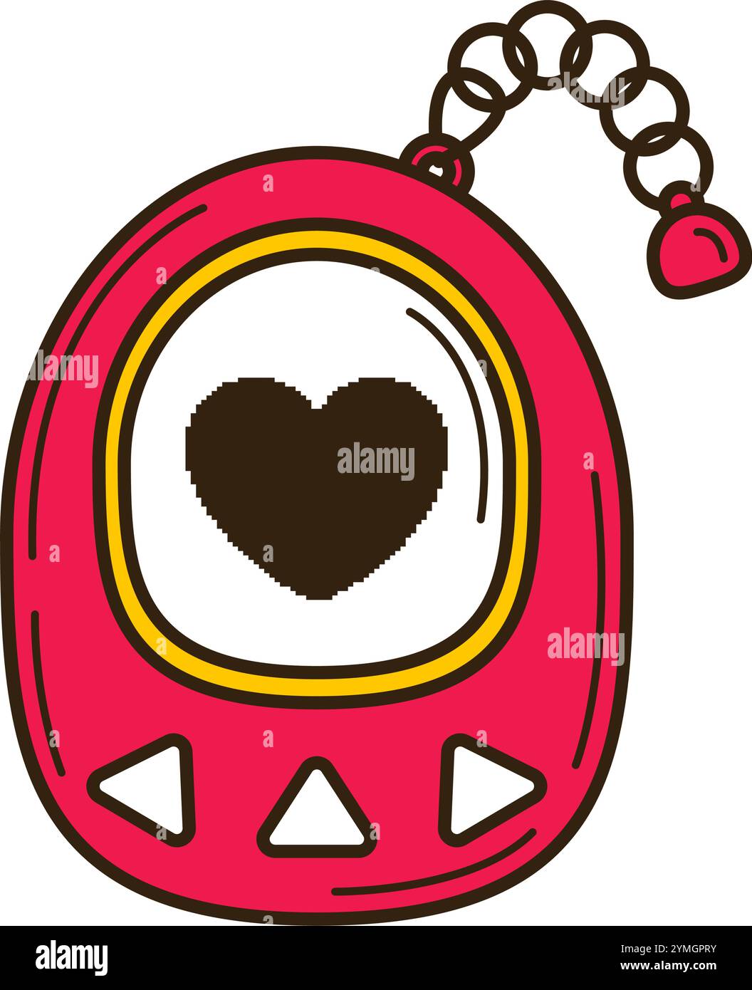 electronic toy pet vintage aesthetic Stock Vector Image & Art - Alamy