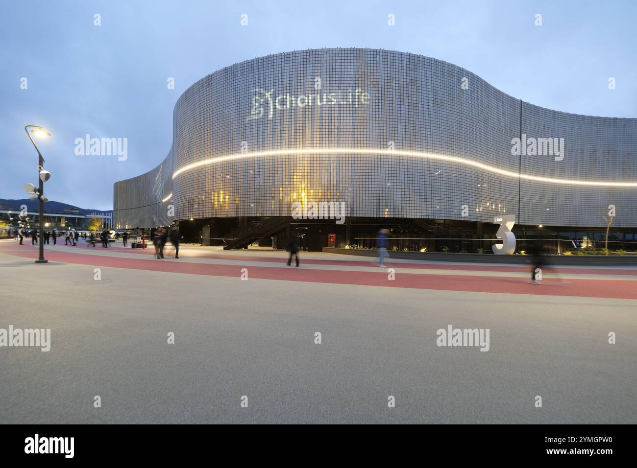 Designed by architect Joseph Di Pasquale, first day of opening of Chorus Life, a new modern ...