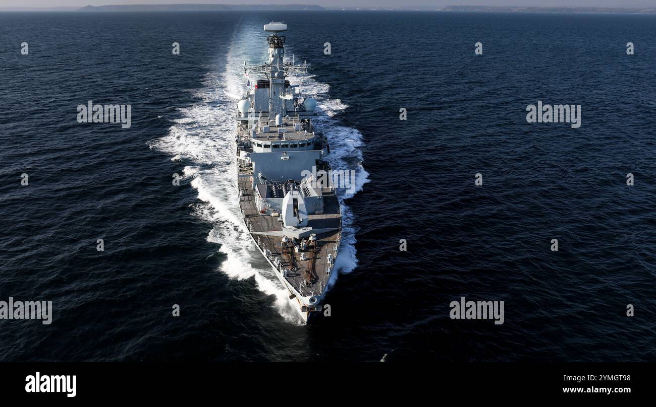 Royal Navy Type 23 frigate Stock Photo - Alamy