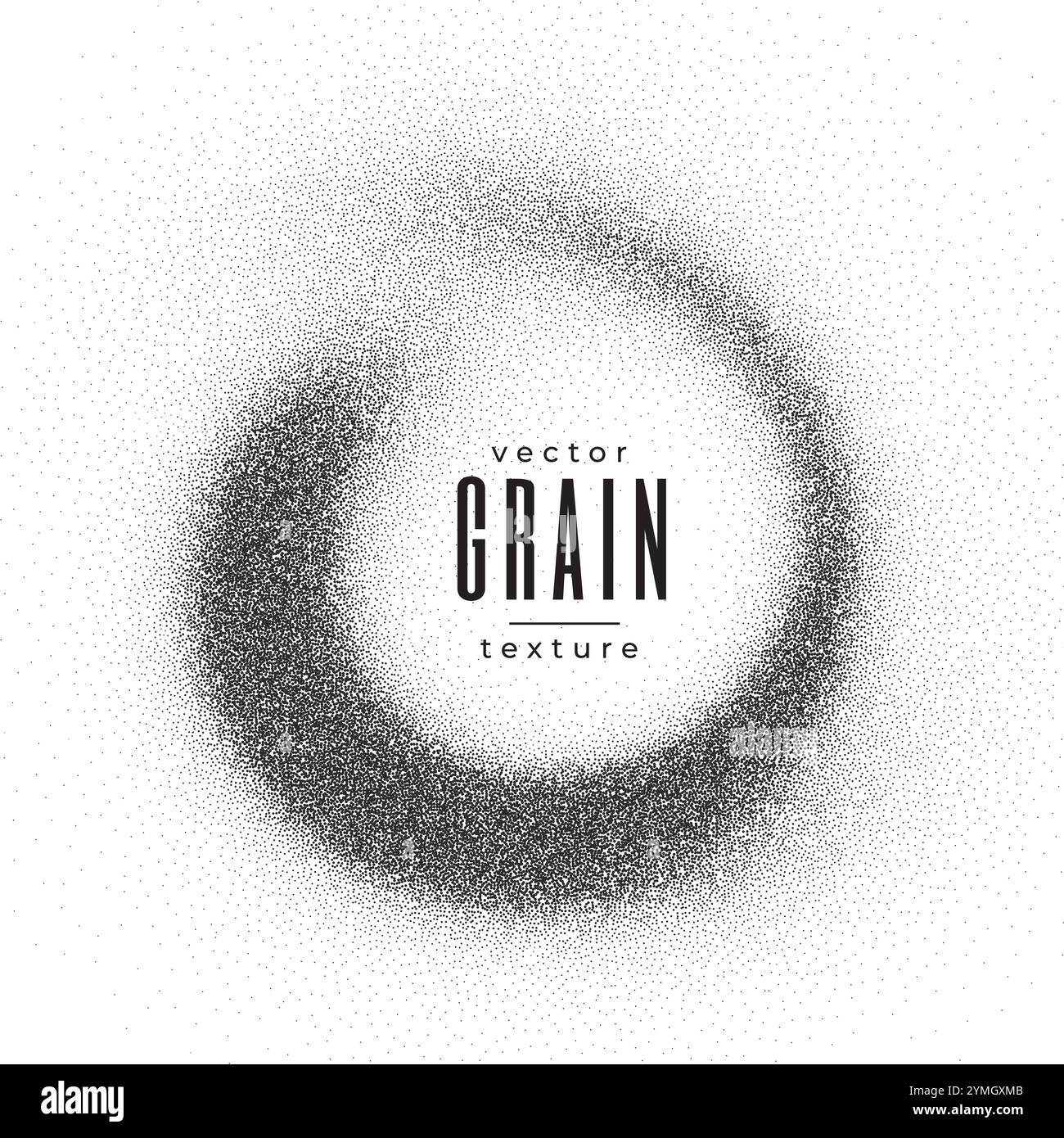 Grainy noise texture gradient Cut Out Stock Images & Pictures - Alamy