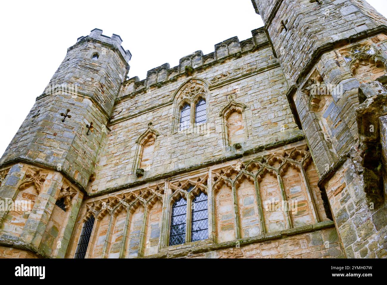 Benedictine abbey in battle hi-res stock photography and images - Alamy