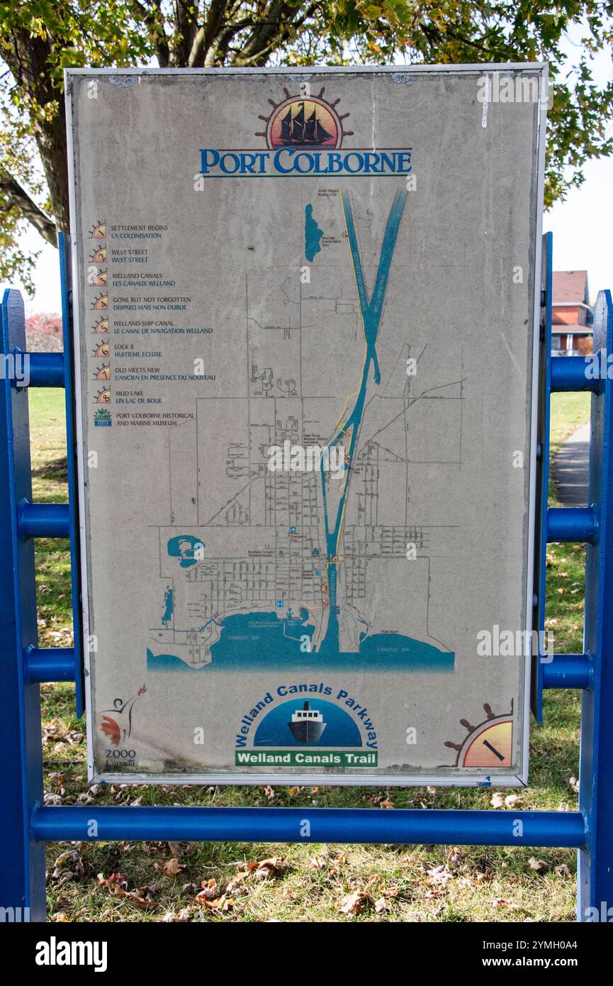 Port colborne ontario map hi-res stock photography and images - Alamy