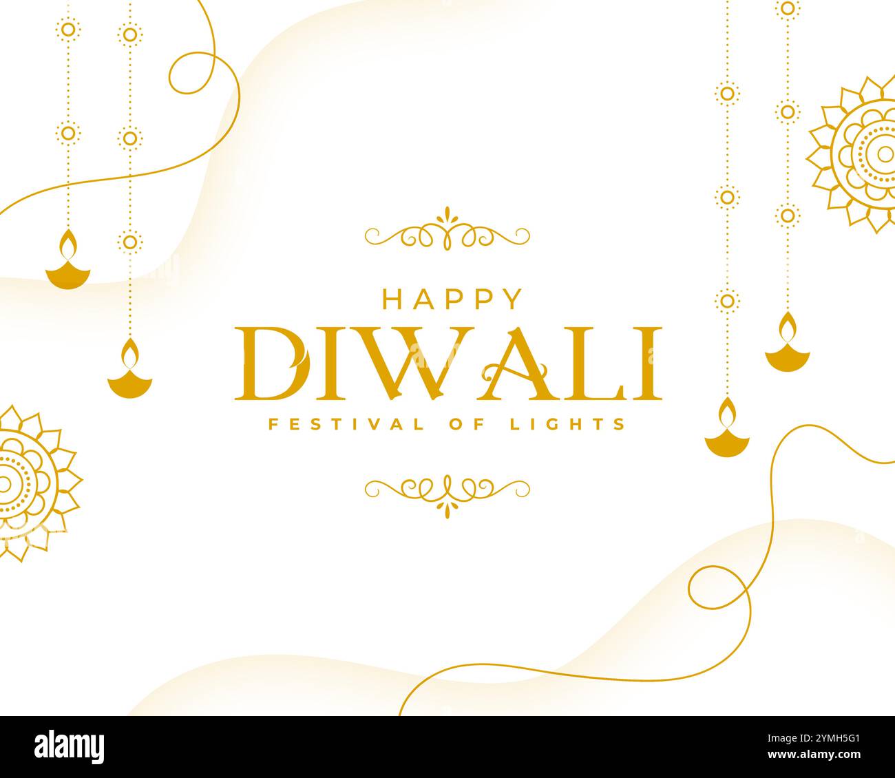 indian festive shubh diwali white background for social media post ...
