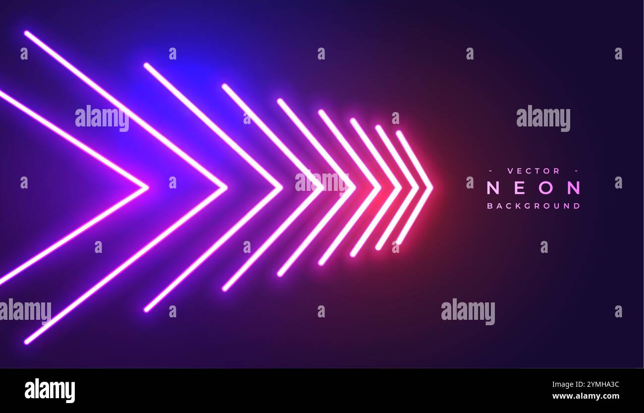line style glowing directional laser beam wallpaper design vector Stock ...