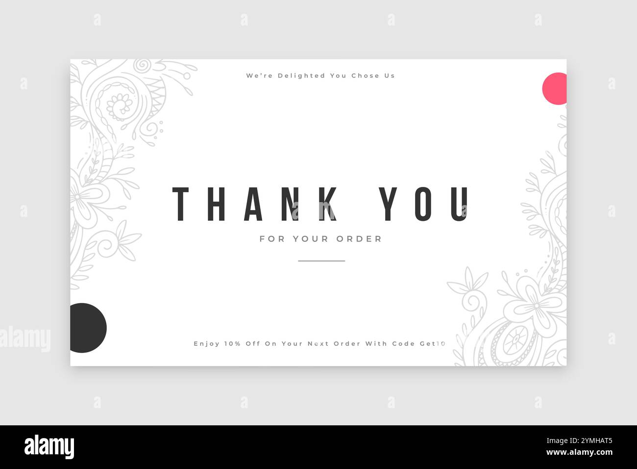 Thank shopping Stock Vector Images - Alamy