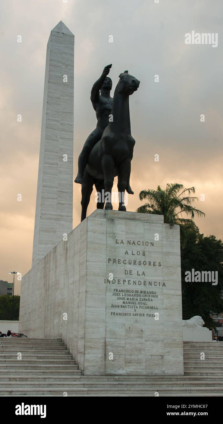 Venezuela caracas monument los hi-res stock photography and images - Alamy