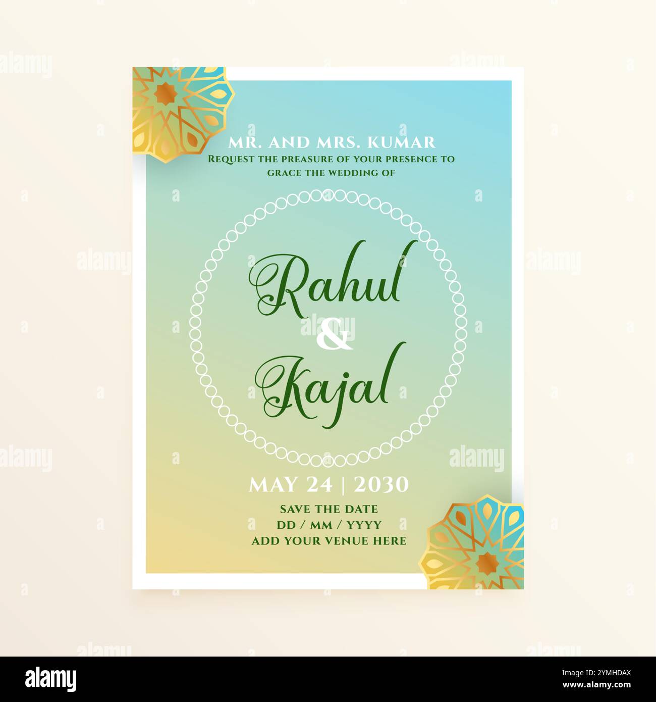 customized indian invitation or greeting card flyer design for your ...