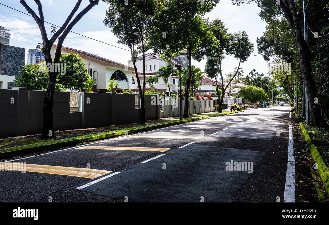 Architecture buildings Penang malaysia houses street views Stock Photo ...