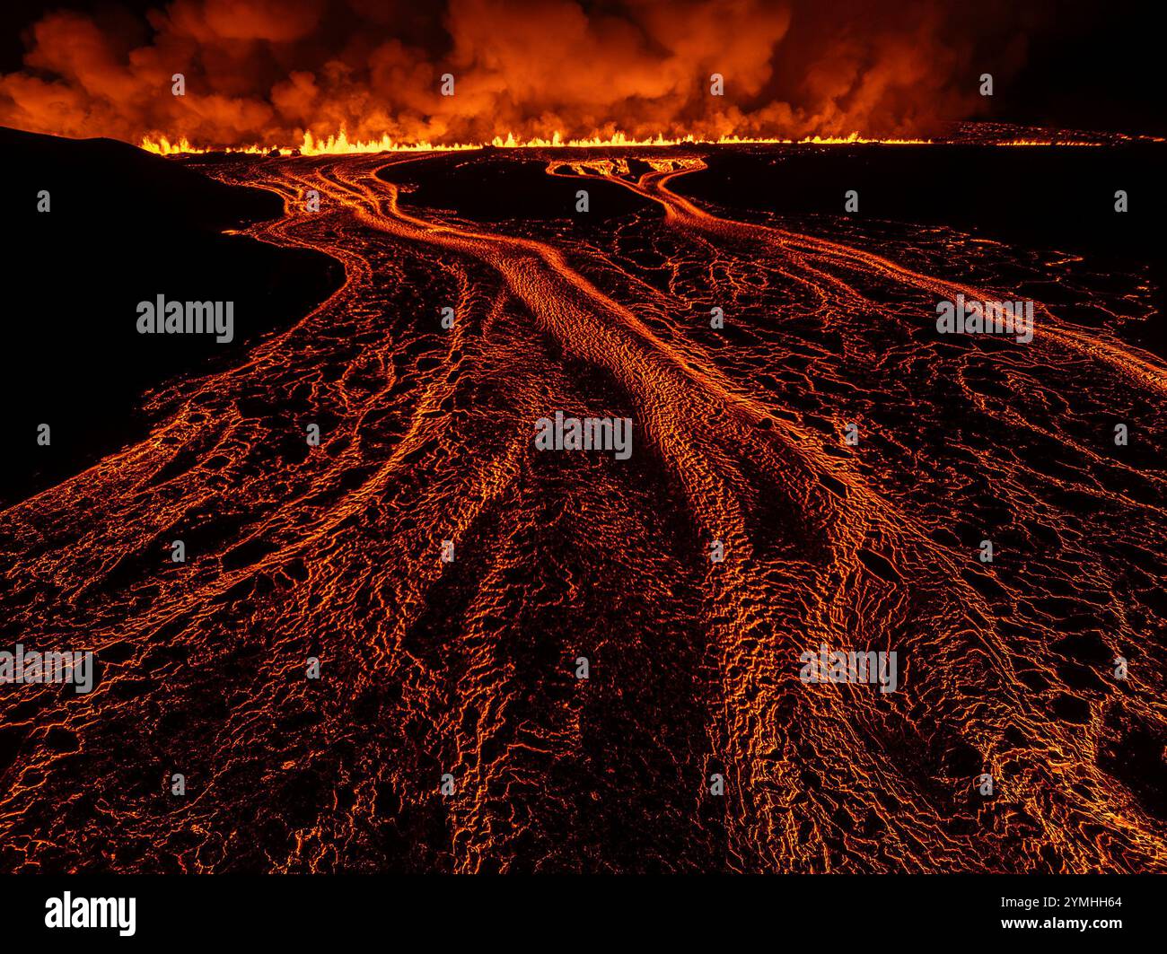 A new volcanic eruption that started on the Reykjanes Peninsula in ...