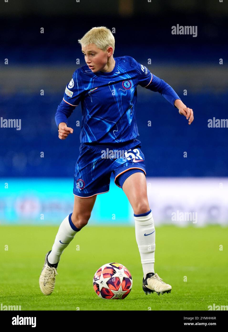 Chelsea’s Lola Brown during the UEFA Women's Champions League match at ...