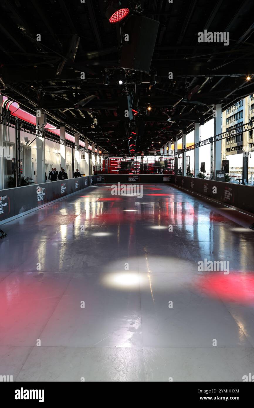 Las Vegas, NV, USA. 21st Nov, 2024. An Ice Rink on display at Paddock ...