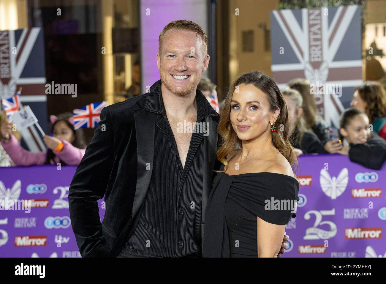Celebs attend the Pride of Britain Awards Featuring: Greg Rutherford ...
