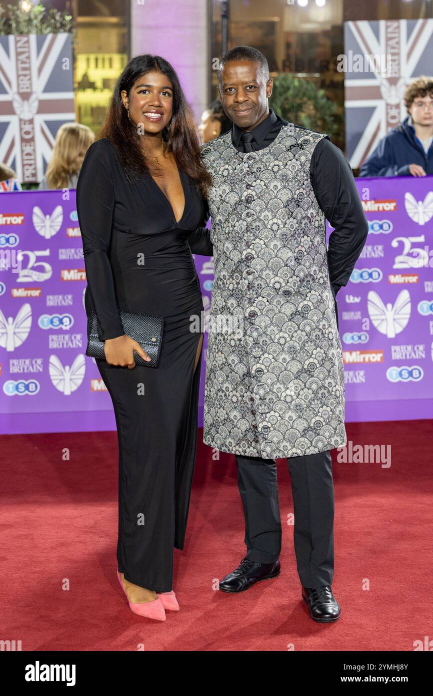 Celebs attend the Pride of Britain Awards Featuring: Lolita Chakrabarti ...