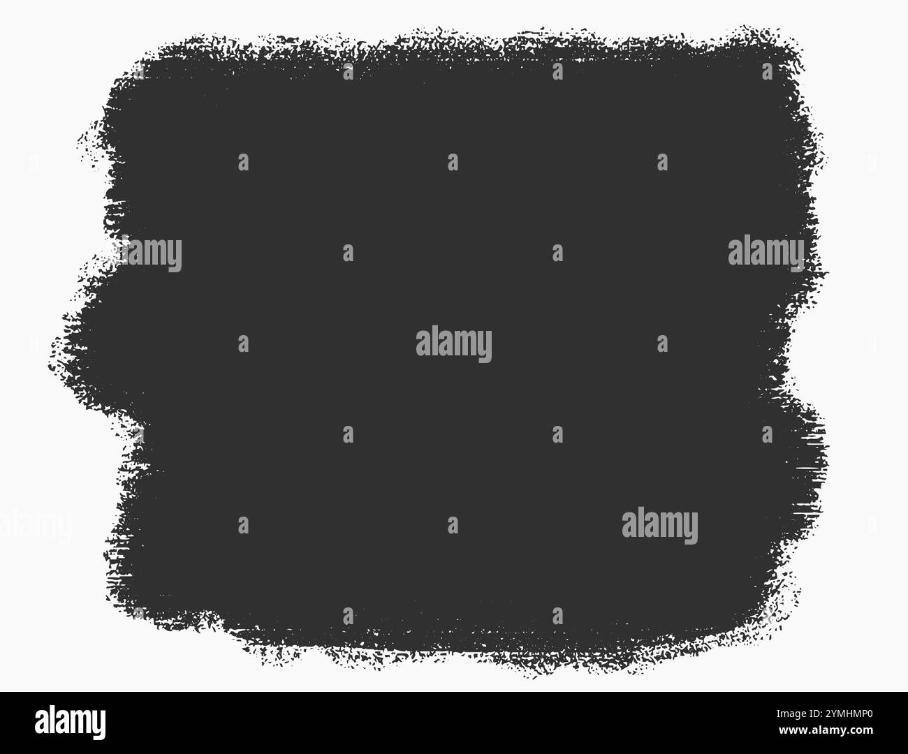 hand drawn black watercolor splotch texture background design vector ...