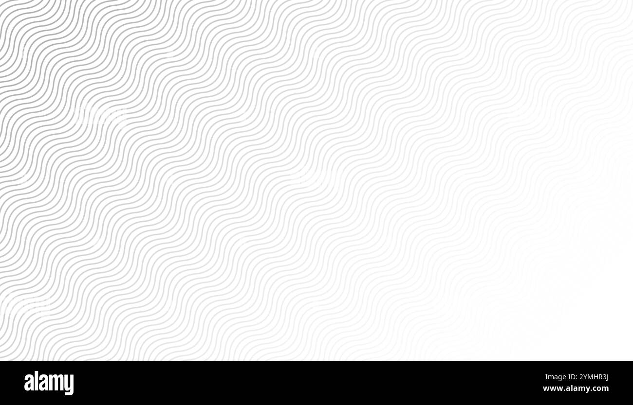 minimal and abstract curvy strip line background with optical effect ...