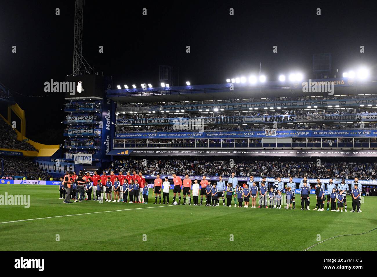 BUENOS AIRES, ARGENTINA - NOVEMBER 19: A general view of the stadium ...